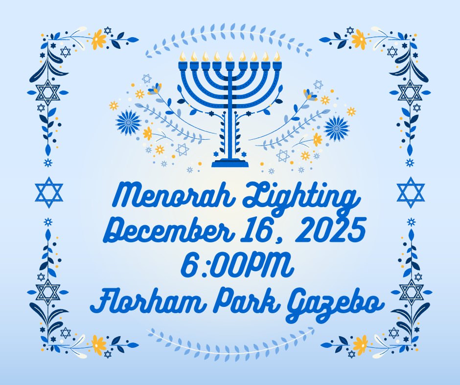 Borough of Florham Park New Jersey - 2026 Menorah Lighting
